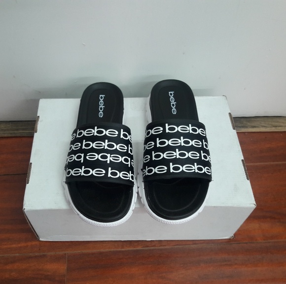 bebe | Shoes | Bebe Slides | Poshmark